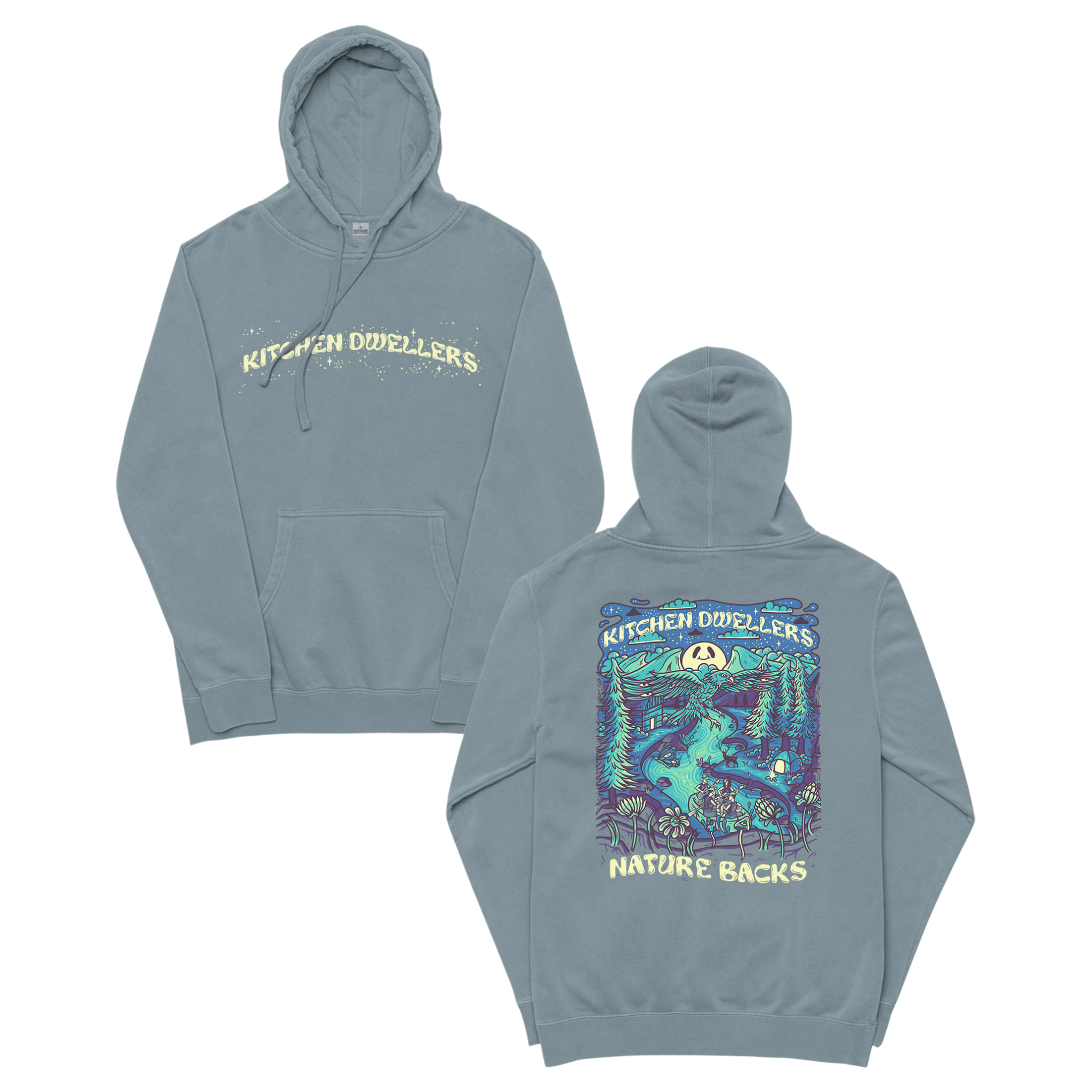 Nature Backs Hoodie – Kitchen Dwellers Store